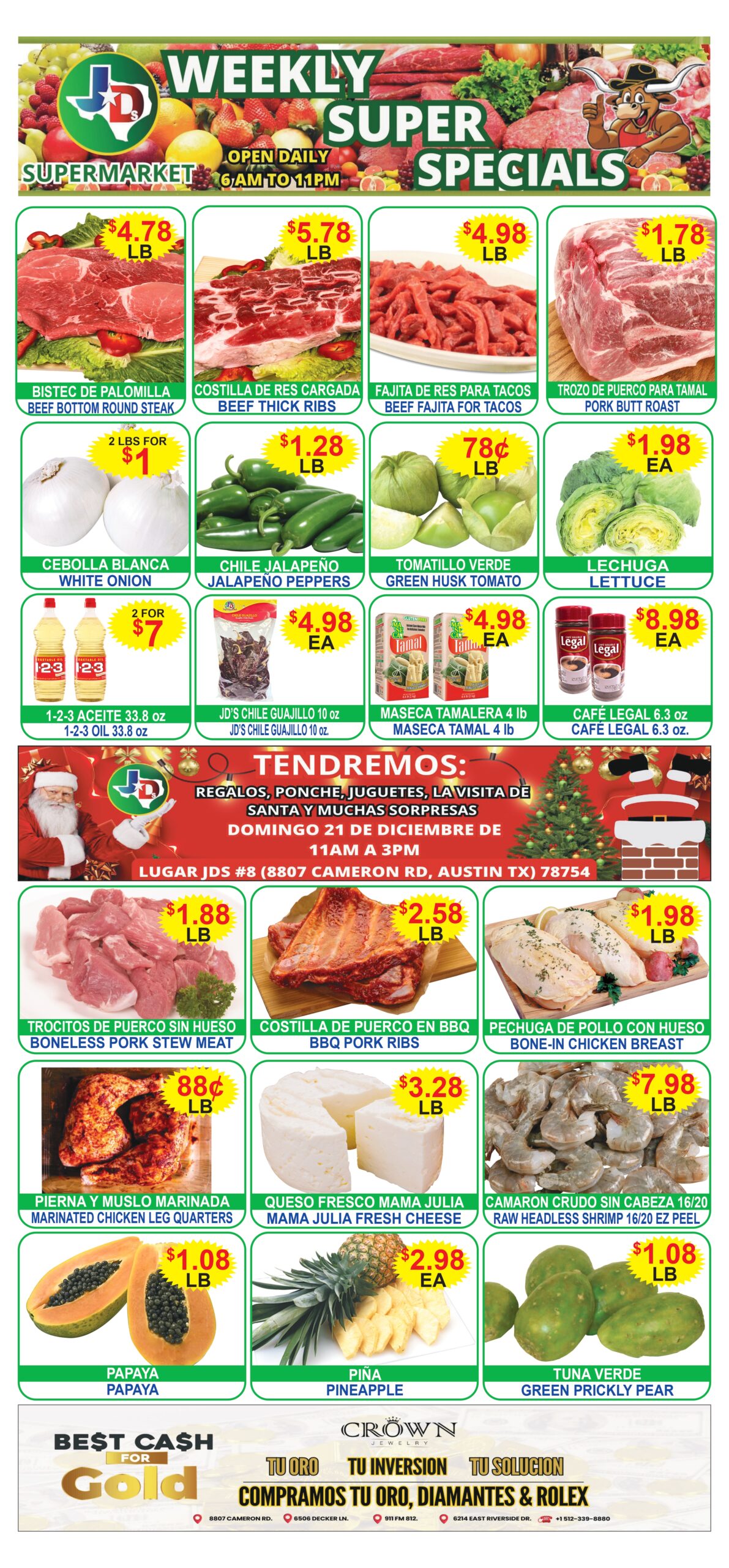 Weekly Ad – JDs Supermarkets